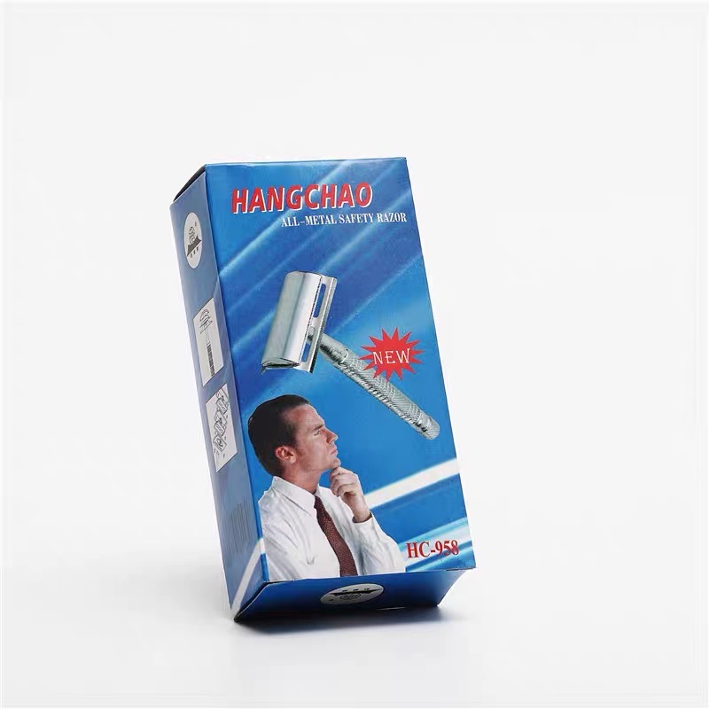 4 pcs Safety Handheld Manual Shaver Double Edged Blade Razor / Pencukur ...