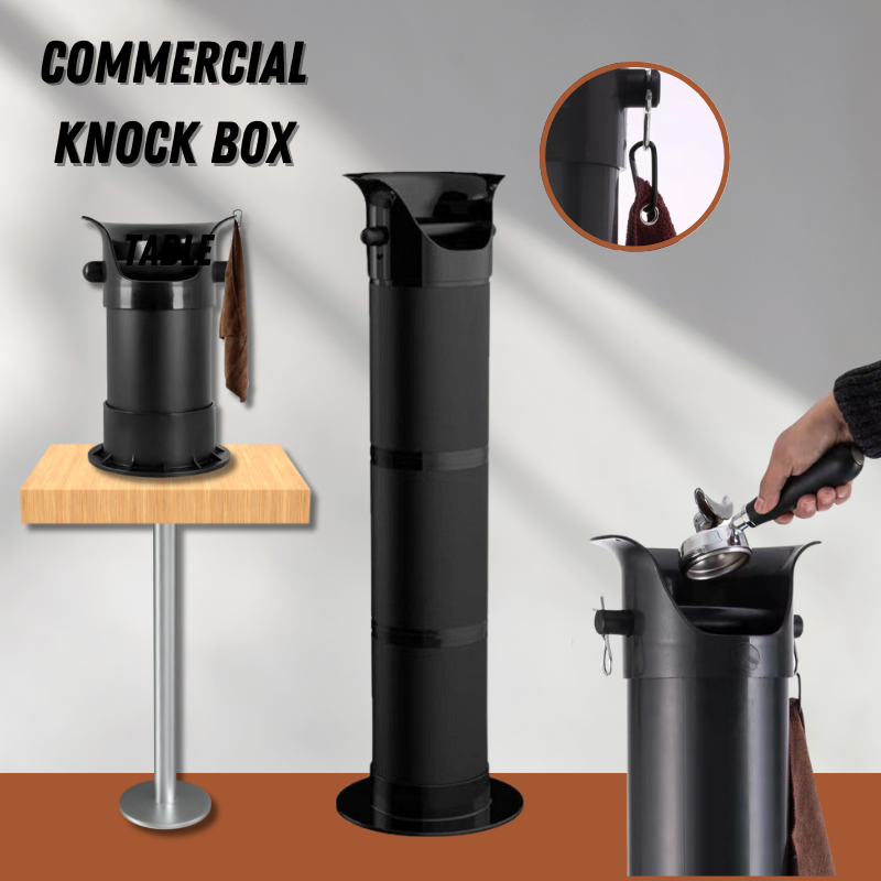 Commercial Knock Box Stand Knock Box for Coffee Puck Slag Coffee Box ...