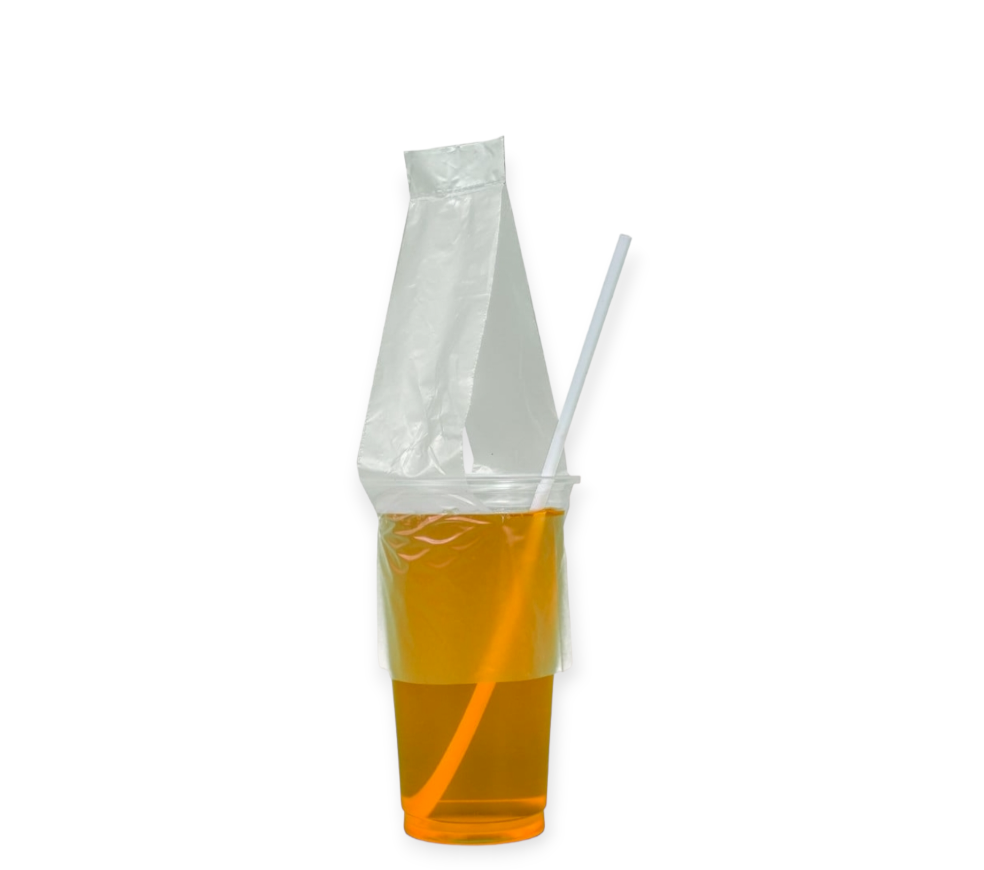 100pcs± Plastic T-Bag Cup Holder Disposable 4TBAG Free Size For All Cup ...