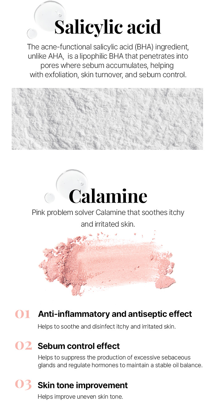 EUNYUL. Lab Acne Solution Calamine Ampoule 50ml | Korea Pimple Breakout ...