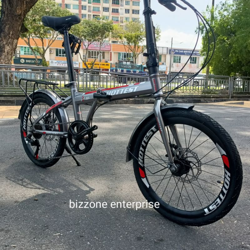 sale!! new 20" hottest 7speed folding bike basikal lipat model 2025 ...