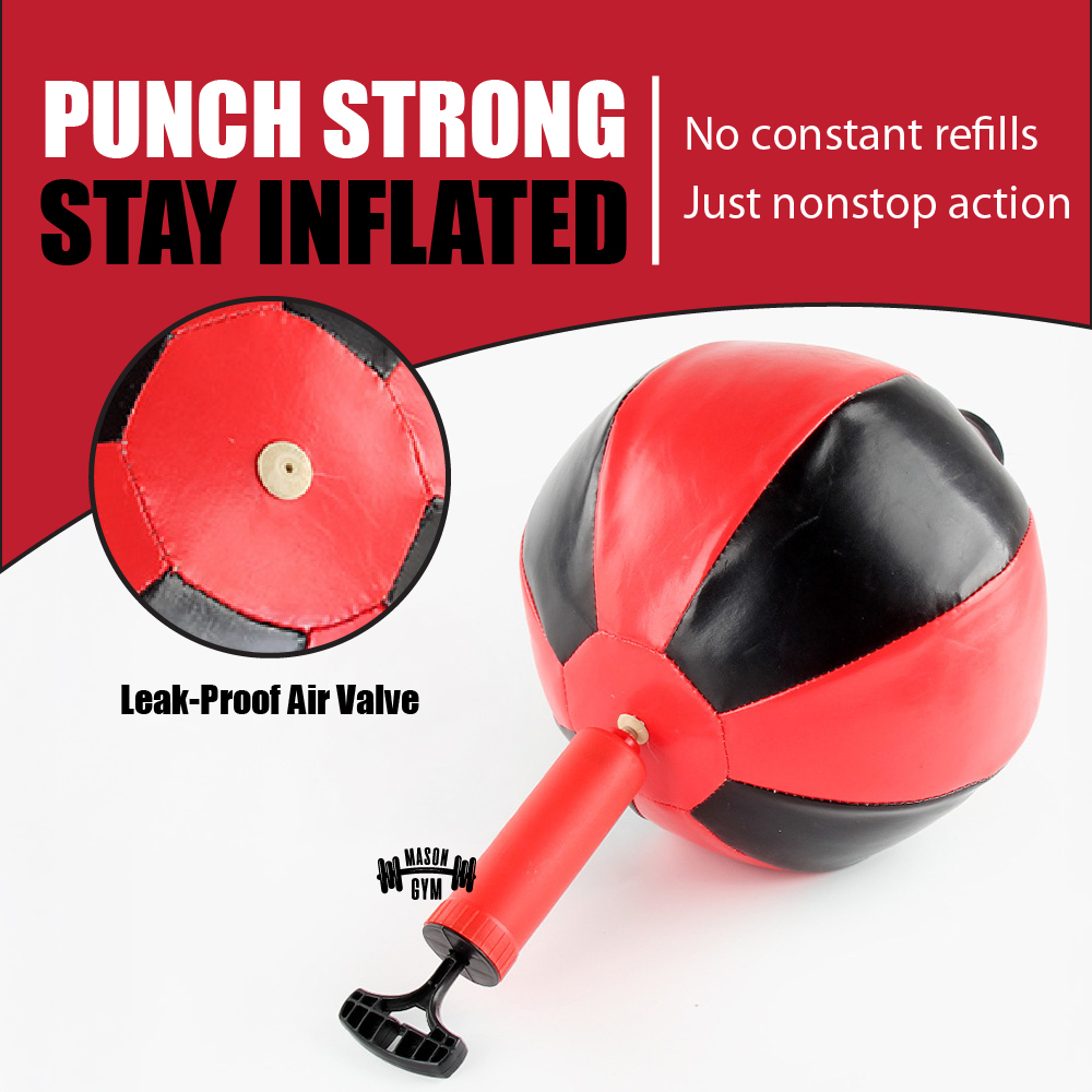 Boxing Sandbag Adjustable Vertical Velocity Ball Bag Sports Goods ...