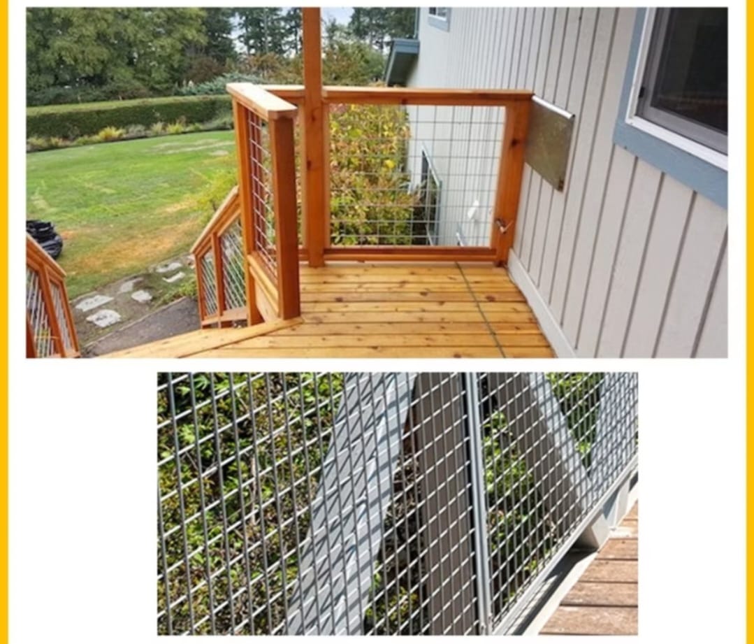 (45 Feet) Galvanized BRC Welded Iron Wire Mesh Net Netting /Dawai ...