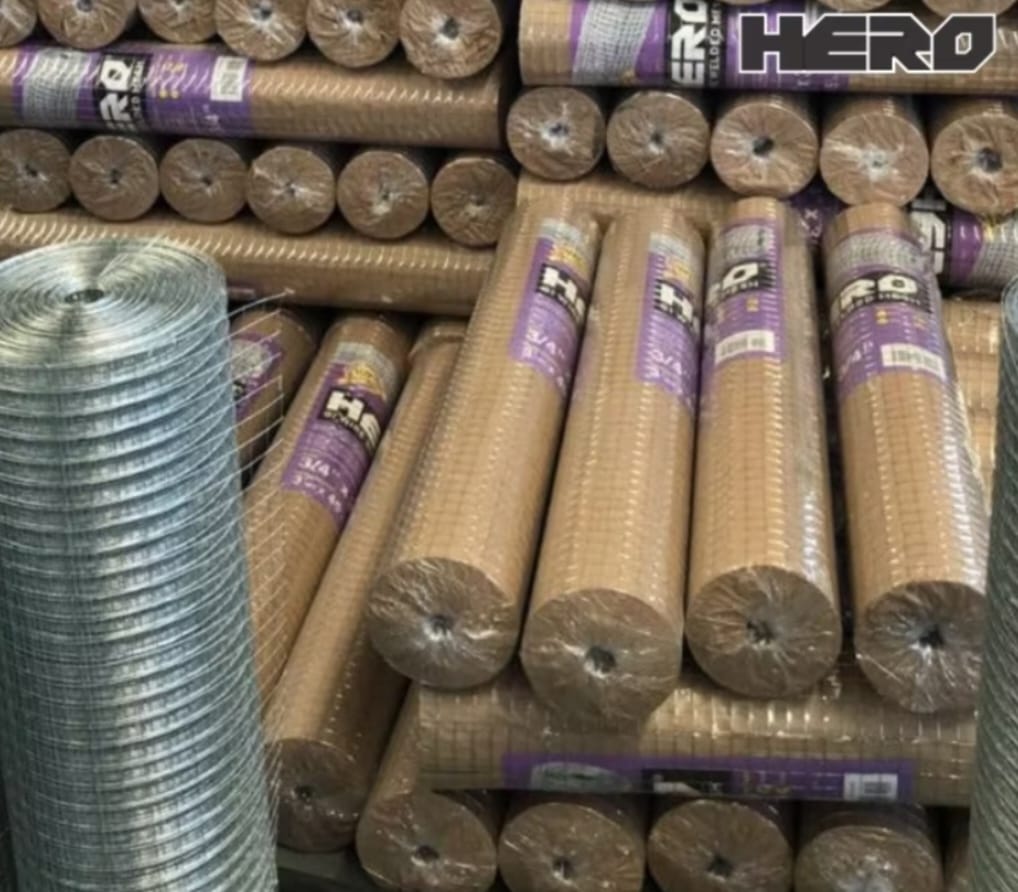 (45 Feet) Galvanized BRC Welded Iron Wire Mesh Net Netting /Dawai ...