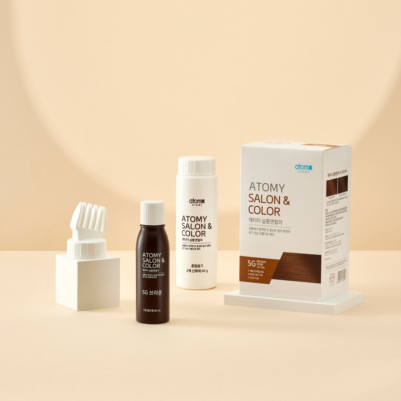 Atomy Bubble Hair Color Cream 艾多美 植物泡沫染发剂 Bubble Hair Color Cream ...