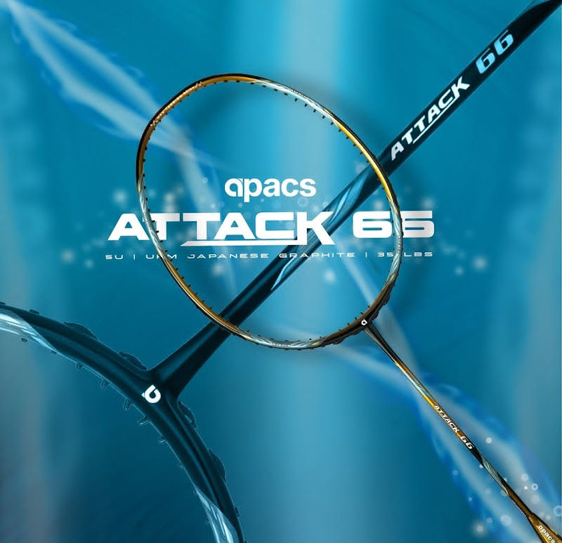 APACS Racket ATTACK 66 ( 100% Original ) | Shopee Malaysia
