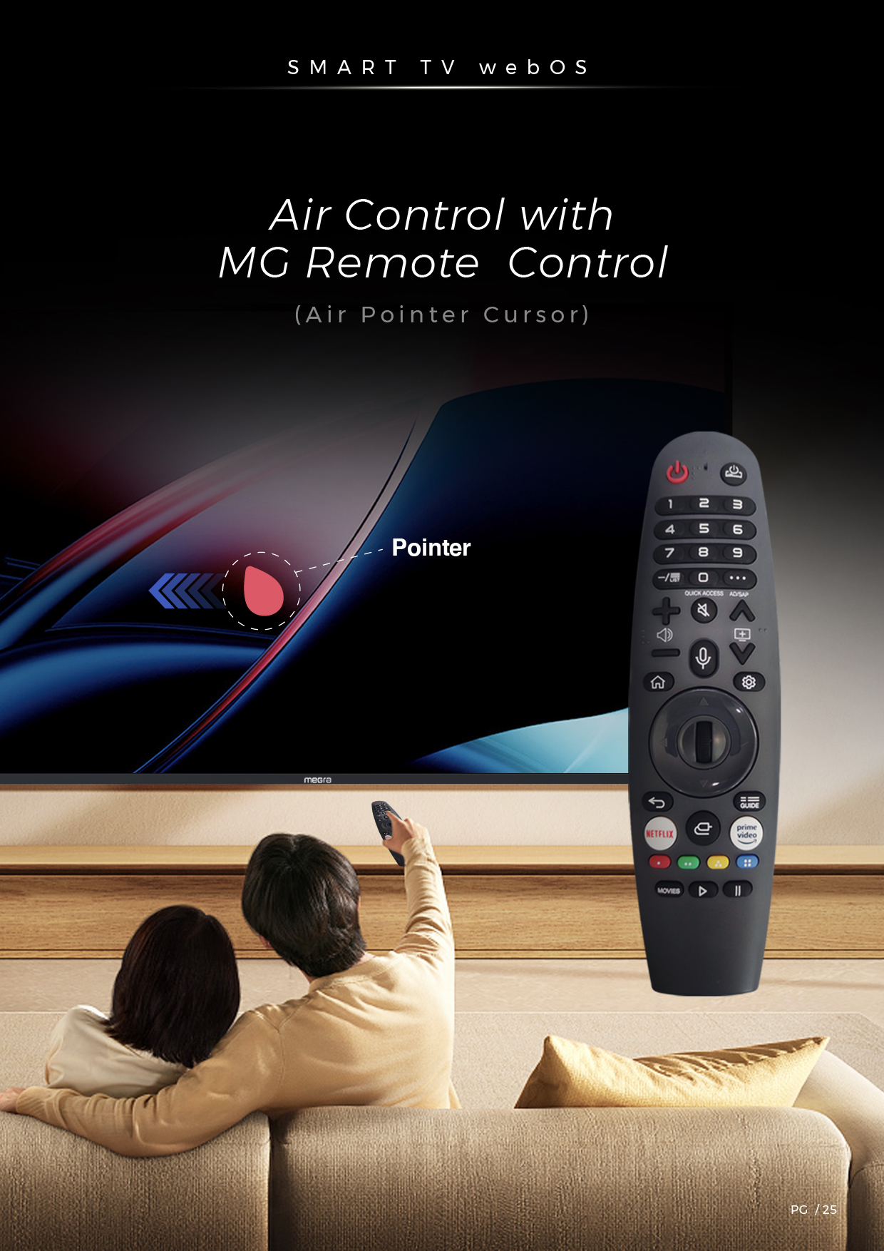Megra QLED TV 98 Inch / 85 Inch QLED Smart TV 4K UHD TV Bluetooth 5G AI ...