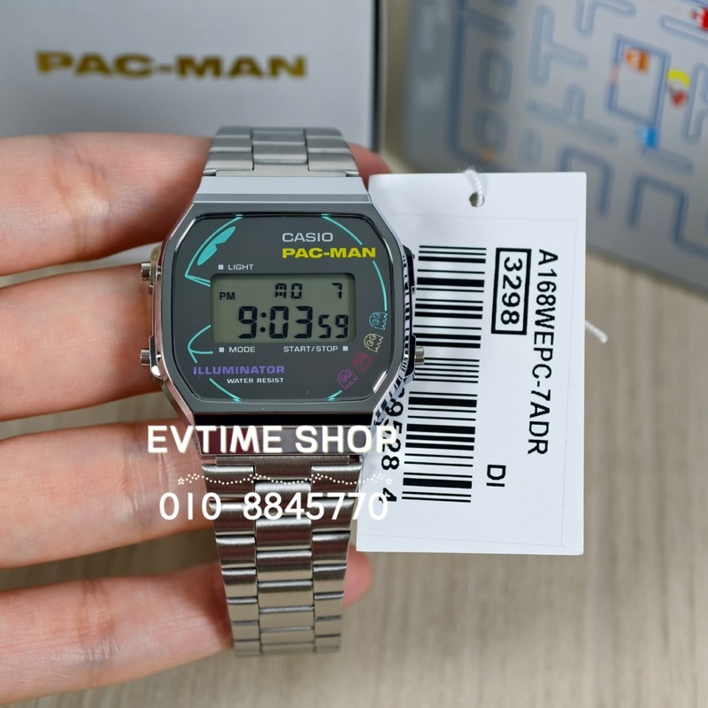 100% ORIGINAL CASIO X PACMAN A168WEPC-7A / CA-53WPC-1B / F-91WPC-1A ...