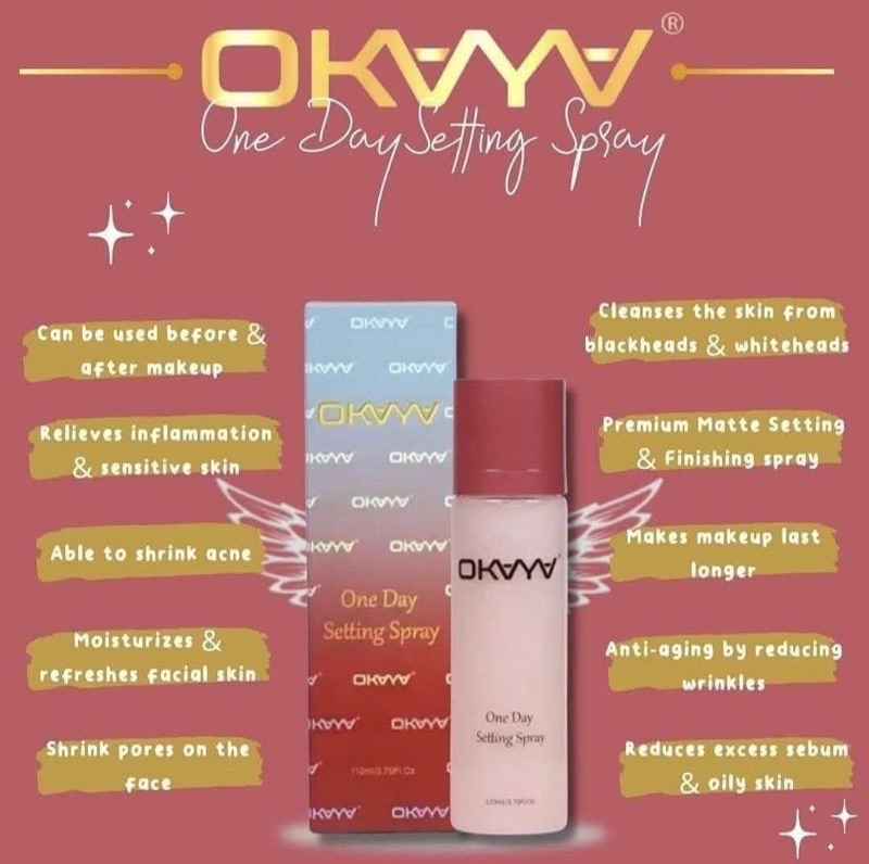 ONE DAY SETTING SPRAY SHIMMER NATURAL NEW 80ML MUA BELLAZ | Shopee Malaysia
