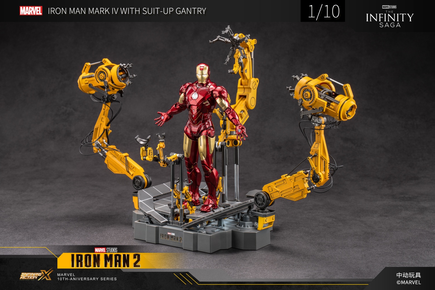 * READY STOCK IN MALAYSIA * ZD TOYS Marvel Legends Series Iron Man MK4 ...
