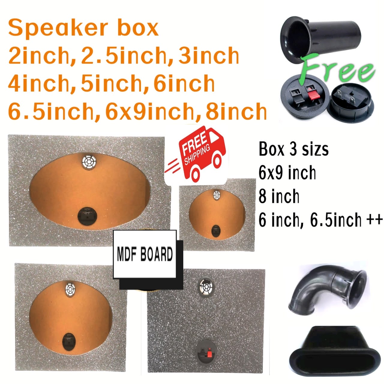 Sub Woofer Speaker box ,woofer box inch 6x9 8 inch 6.5inch 6inch 5 inch ...