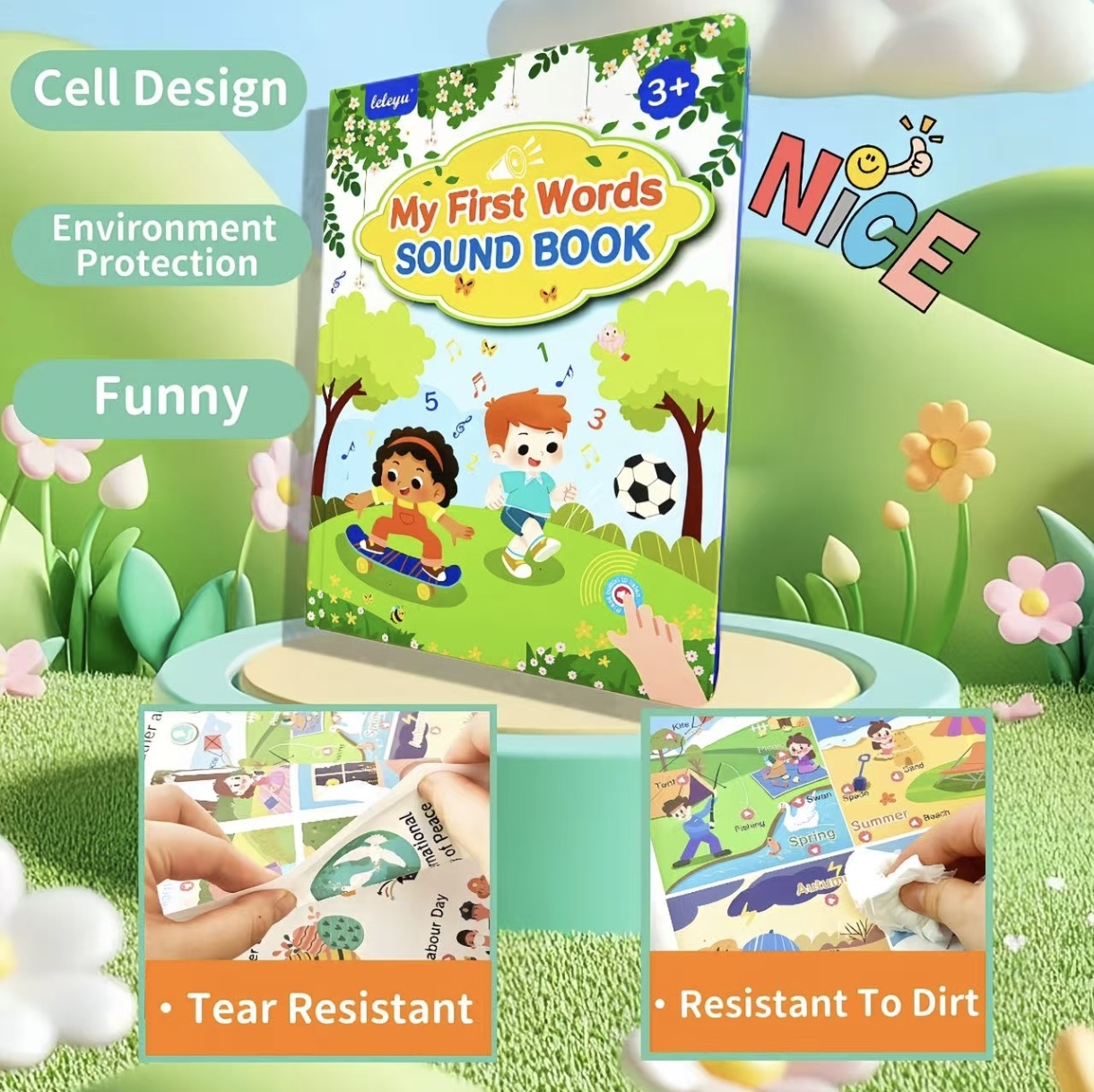Ebook Baby Book with Sound My First English Sound Bookchildren's early ...