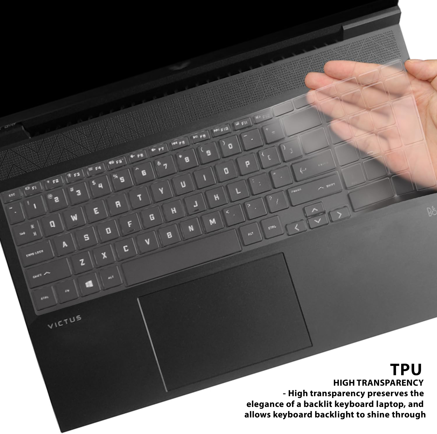 Keyboard Protector For HP Victus Gaming 15 Laptop 15-inch fb0034AX 15 ...