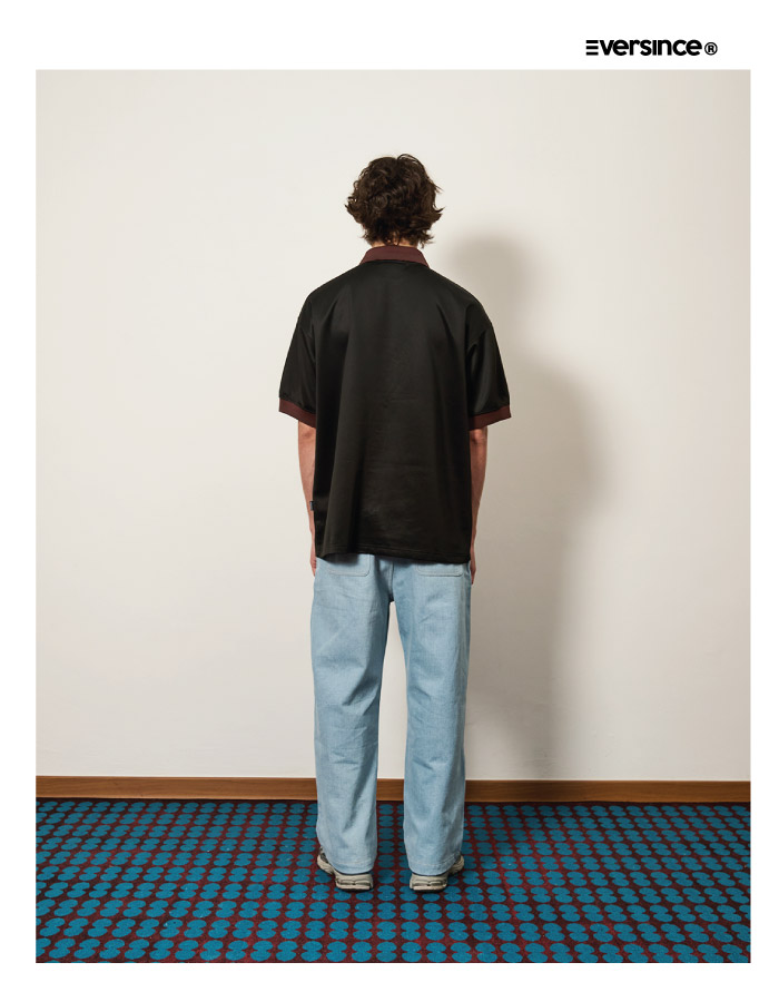 [HOT] Eversince Static Retro Jersey Collar Tee | Shopee Malaysia