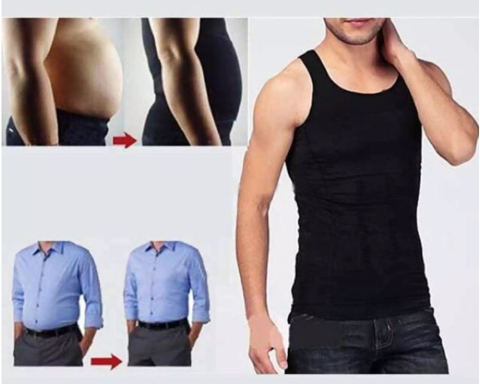 Men Singet Slimming Singlet Body Shape Wear Men Slimming Vest Singlet ...