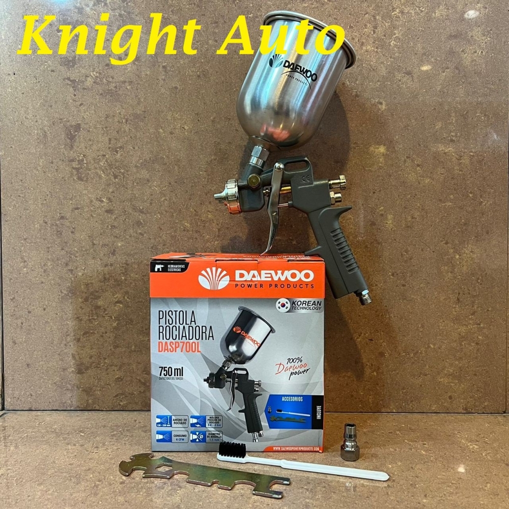 Daewoo Spray Gun | DASP700L | 750ml | Paint Sprayer | Industrial Use ...