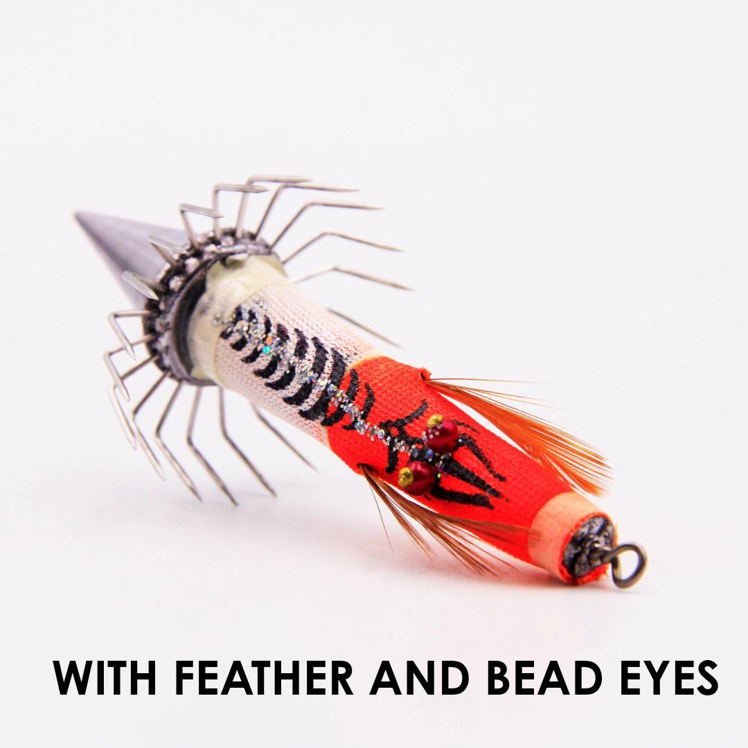 BOCEAN LASER Bottom Sinker Squid Jig Mata Candat Sotong Gewang Perambut ...