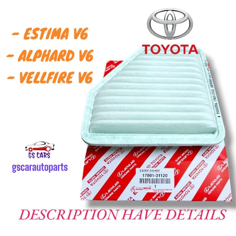 Toyota vellfire agh20 ggh20 alphard anh20 estima acr50 gsr50 v6 engine ...