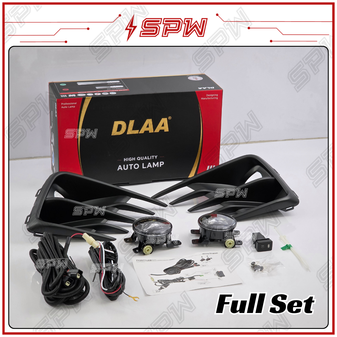 Honda City (2020-2022) DLAA LED Fog Lamp Fog Light Spot Light Foglamp Foglight Spotlight GN2 GN3 ...