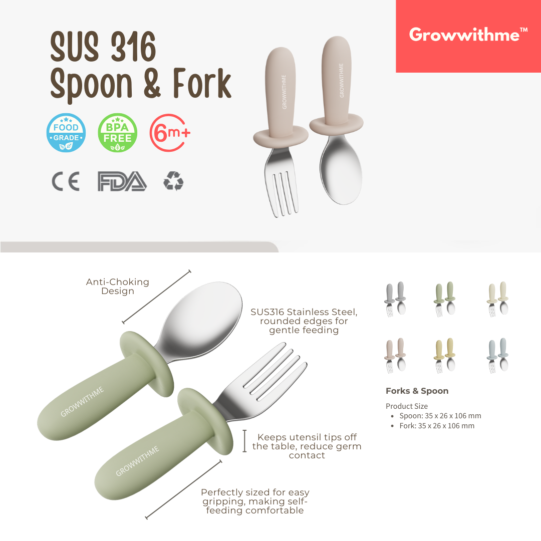 GrowWithMe Mealtime Baby Silicone Feeding Tableware (Bowl/ Sippy Cup ...