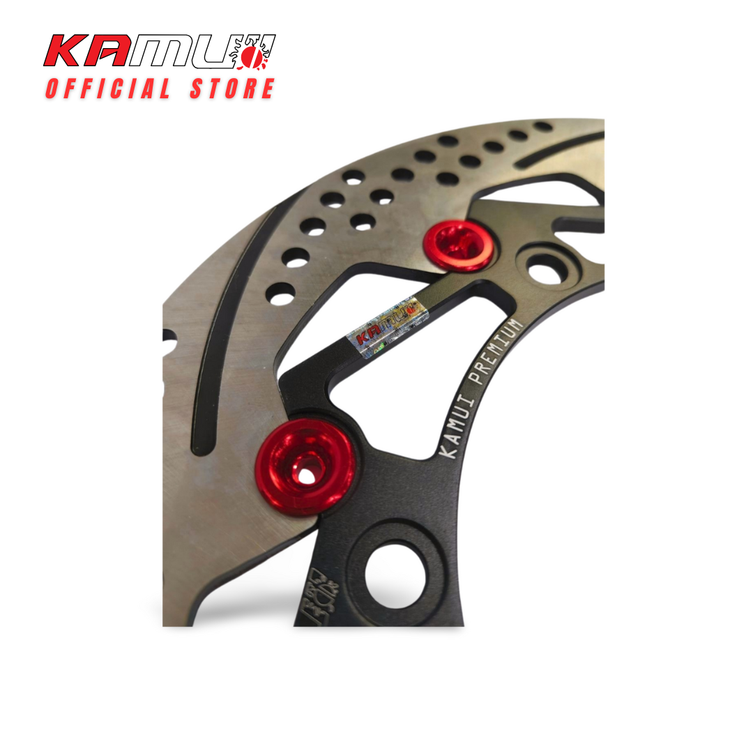 KAMUI Alloy Cnc Front Floating Brake Disc Red Pin Honda Forza 350 ADV ...