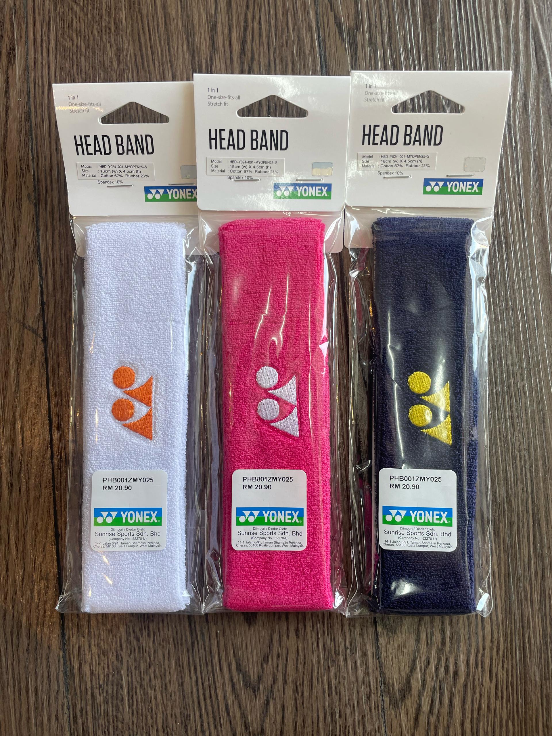 Yonex Head Band MYOPEN25/Badminton Head Band | Shopee Malaysia