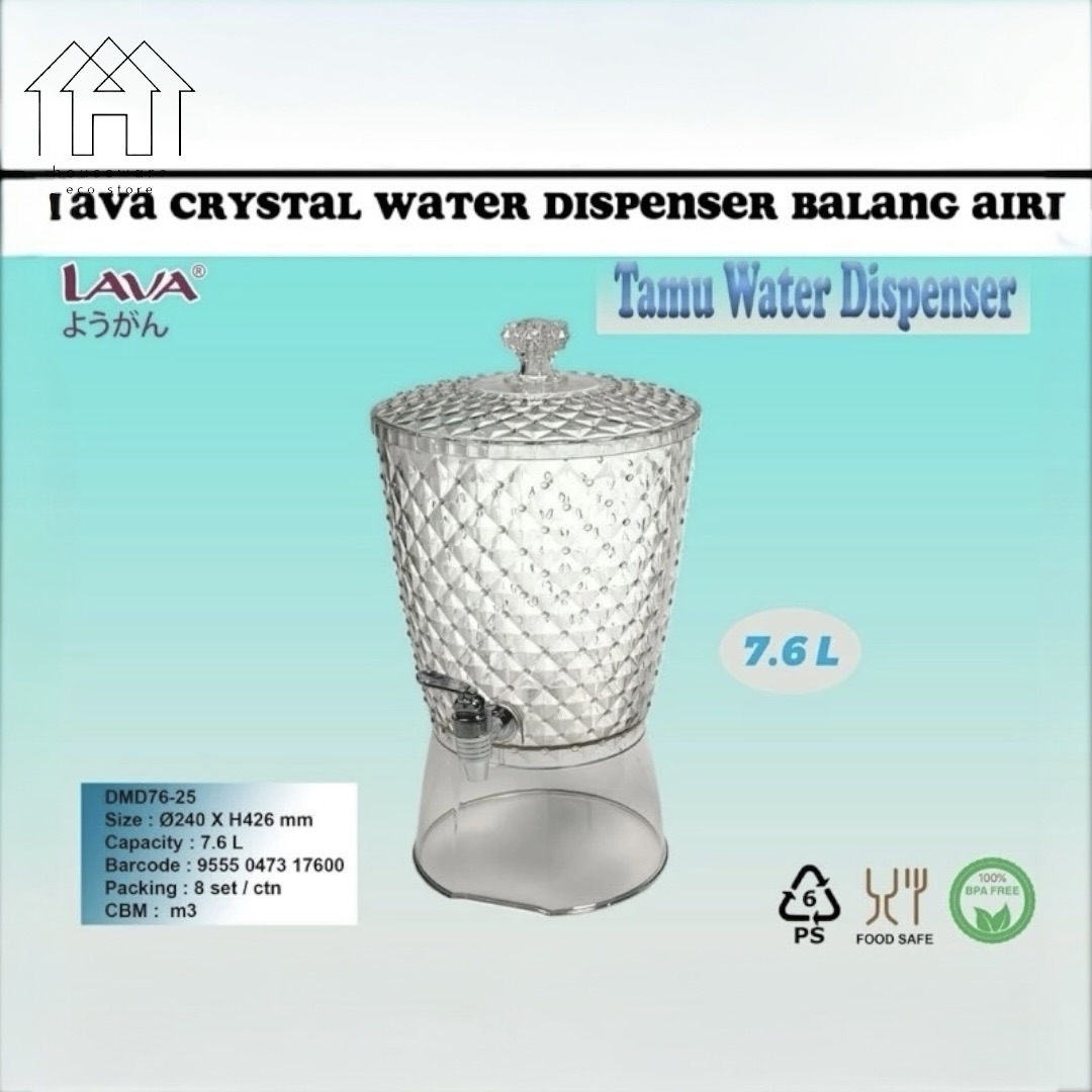 LAVA Tamu Crystal Water Dispenser / Cooler / Dispenser Air / Bekas Air ...