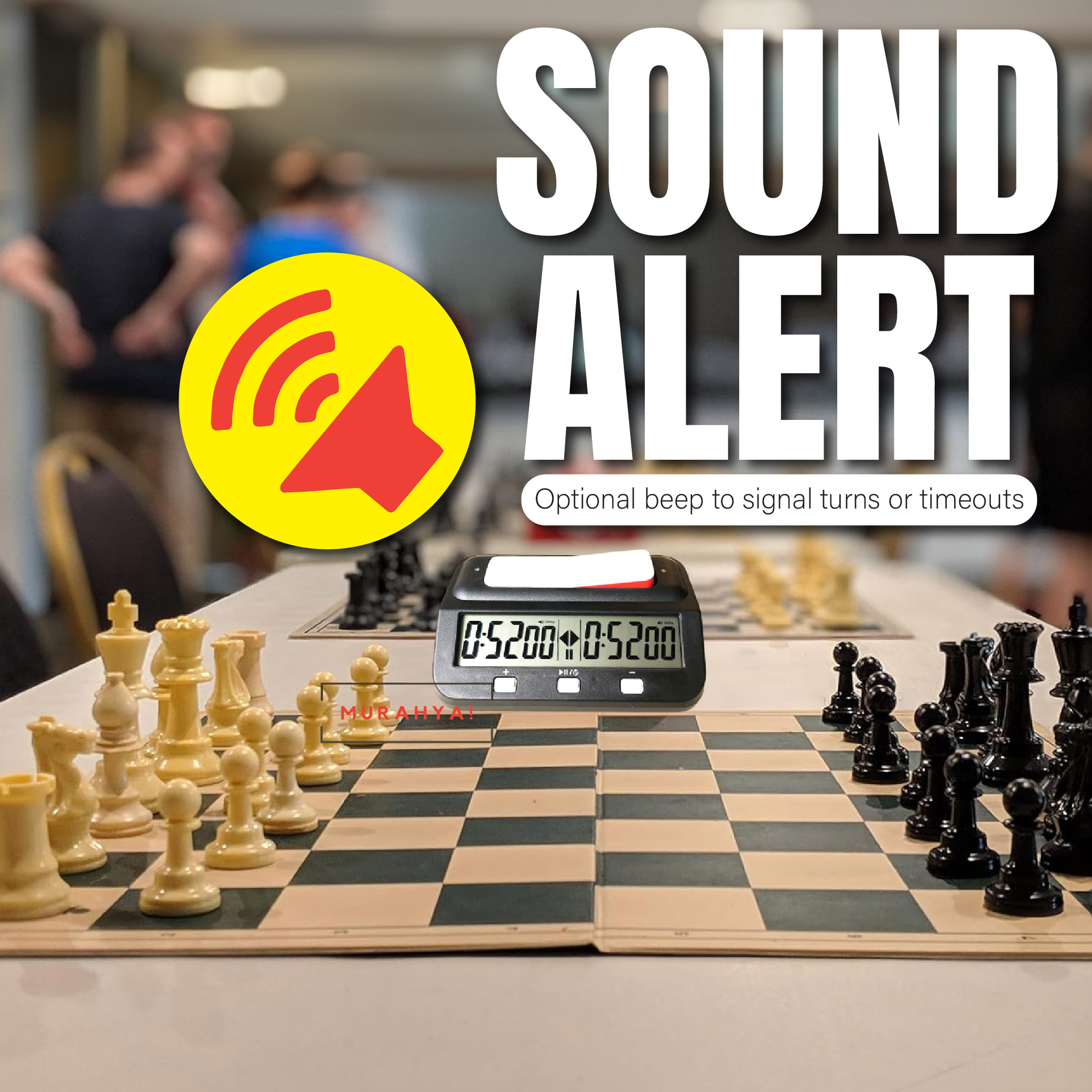 Chess Clock Timer Jam Catur Multifunctional Digital Count Down Count Up ...