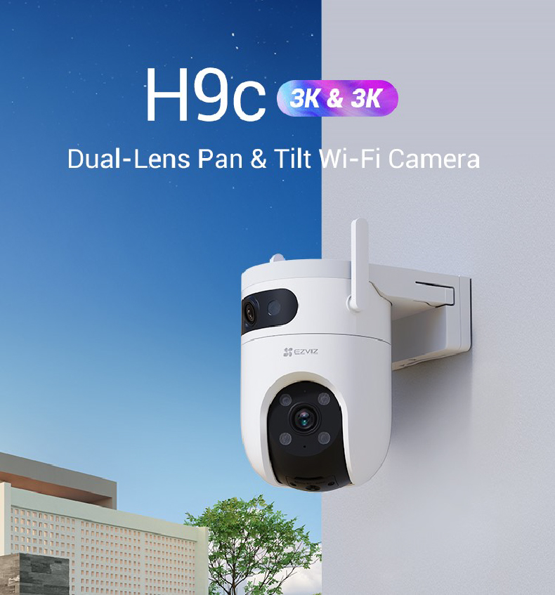 EZVIZ H9C Pro 5MP 3K Dual Lens Outdoor Waterproof AI CCTV | Shopee Malaysia