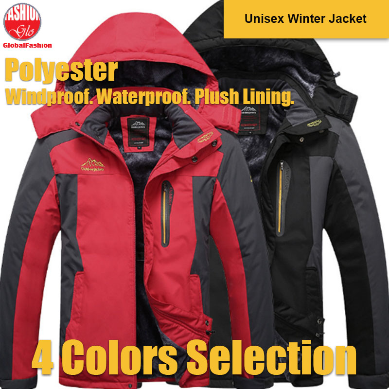 Plus Size Winter Jacket Men Baju Sejuk Jaket Lelaki Tebal Hooded ...
