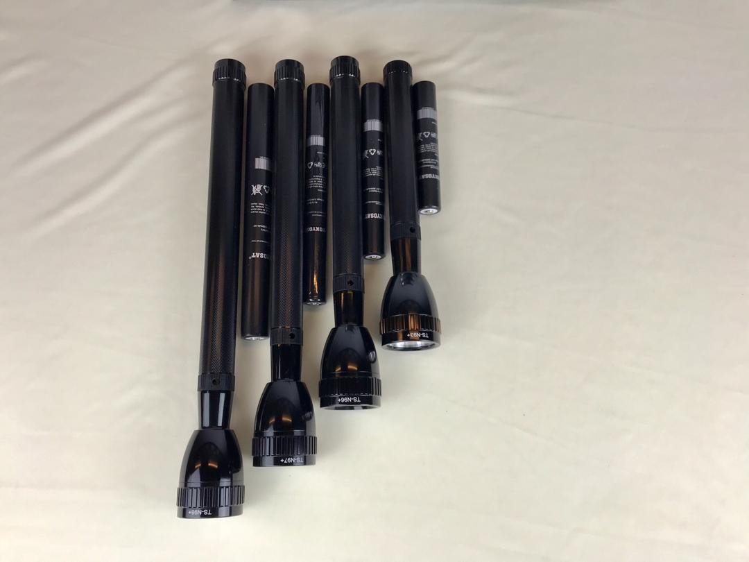 TOKYOSAT lampu suluh RECHARGEABLE LED TORCHLIGHT FLASHLIGHT, HAEVY DUTY ...