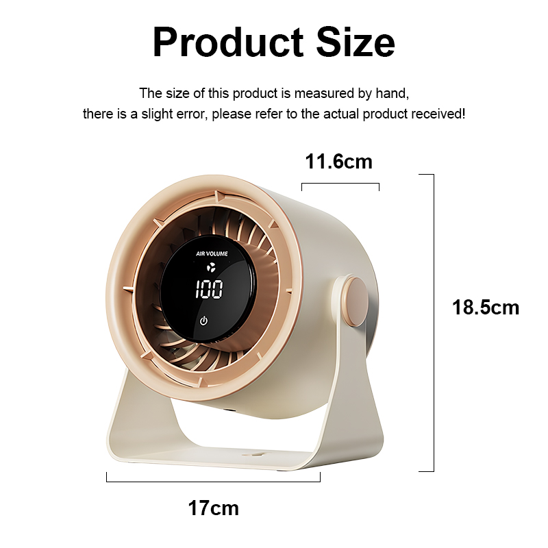 Xiaomi Youpin MeeGoo Desk Fan Air Circulator Rechargeable Turbo Fan 100 ...