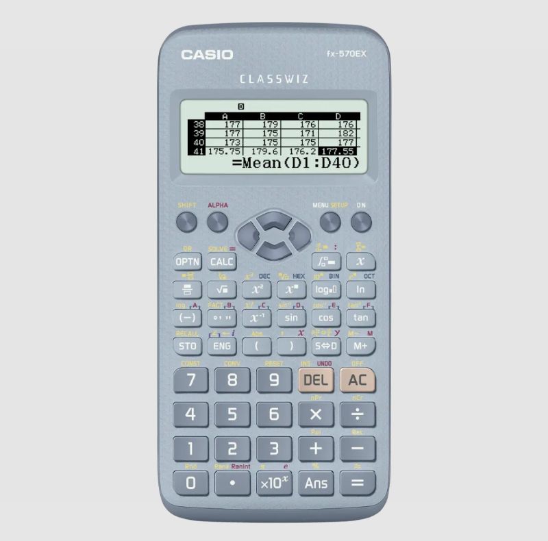 Casio Scientific Calculator FX-570EX CLASSWIZ (BLUE COLOR) ready stock ...