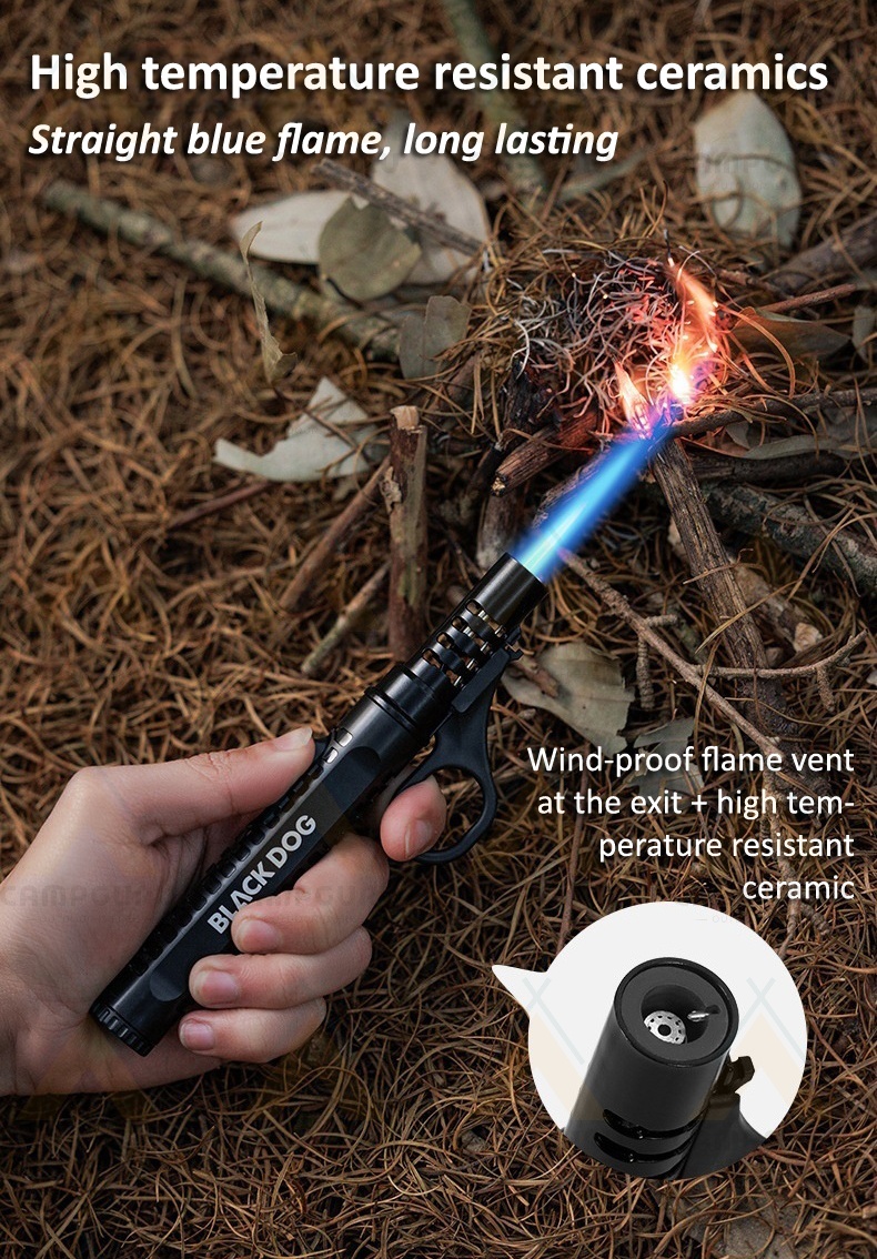 Blackdog Tactical Lighter Igniter Refillable Windproof High Temperature ...