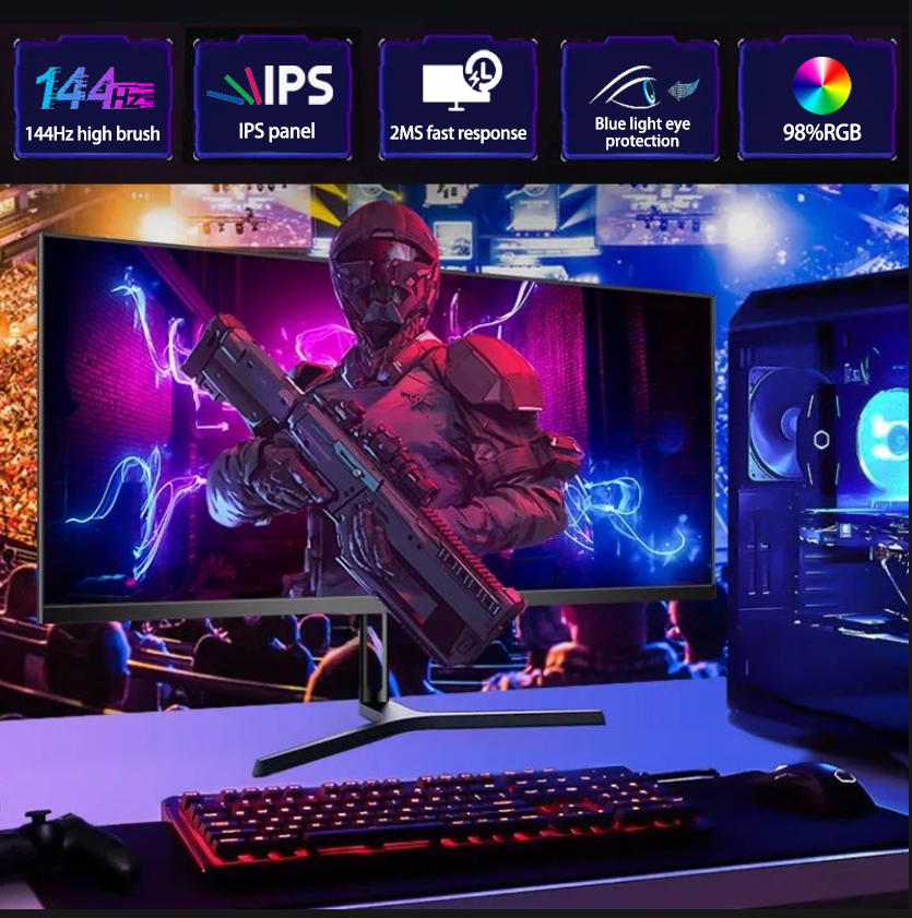 RM30 VouchersVisionvue Monitor PC 2K BoundlessCurved GamingMonitor 24 ...