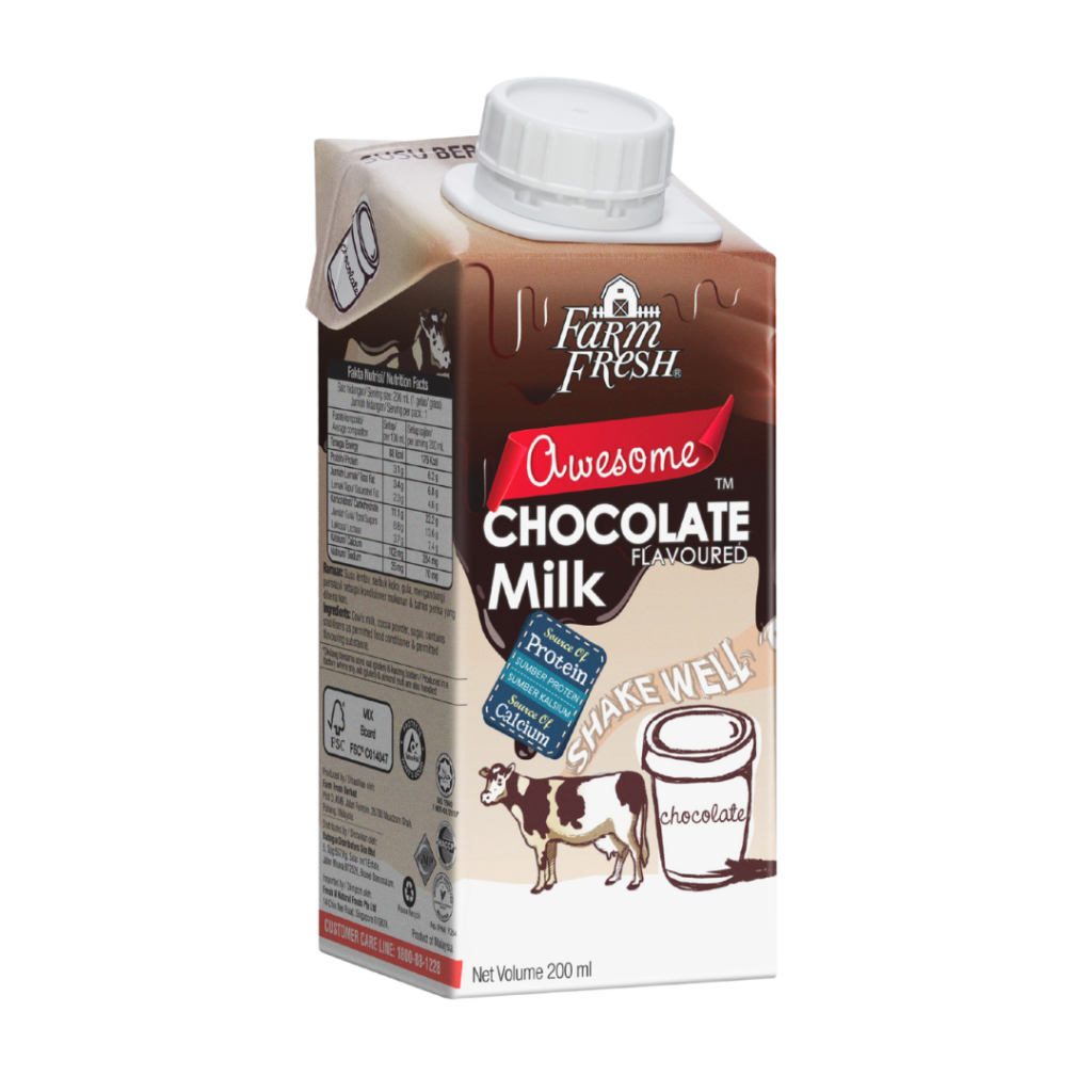FARM FRESH UHT CHOCOLATE MILK 200ML*24 | Shopee Malaysia