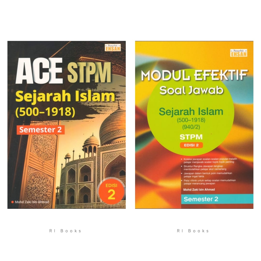 [Penerbit Ehsan] ACE STPM Sejarah Semester 1 . Semester 2 . Semester 3 | Shopee Malaysia