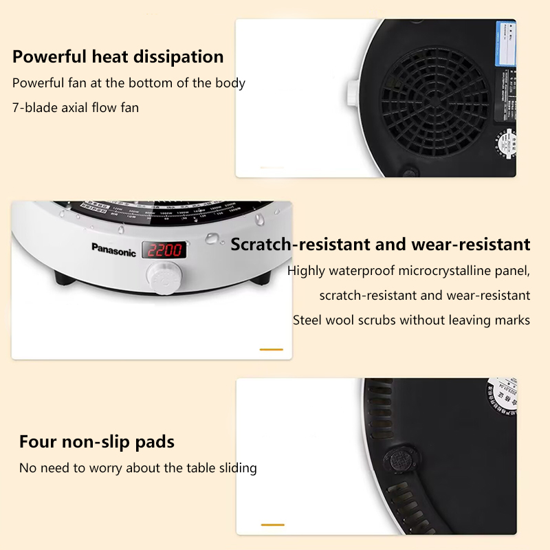 Panasonic induction cooker household multi-function high-power cooking ...