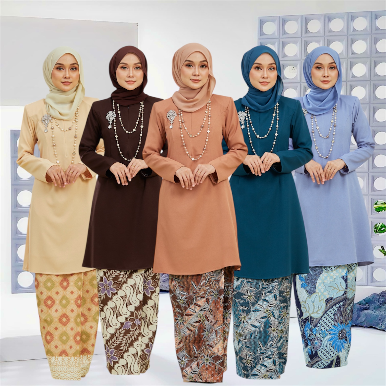 KURUNG RIAU MARIAH NEW DESIGN 2026 METERIAL COMOCREPE KAIN CORAK BATIK ...