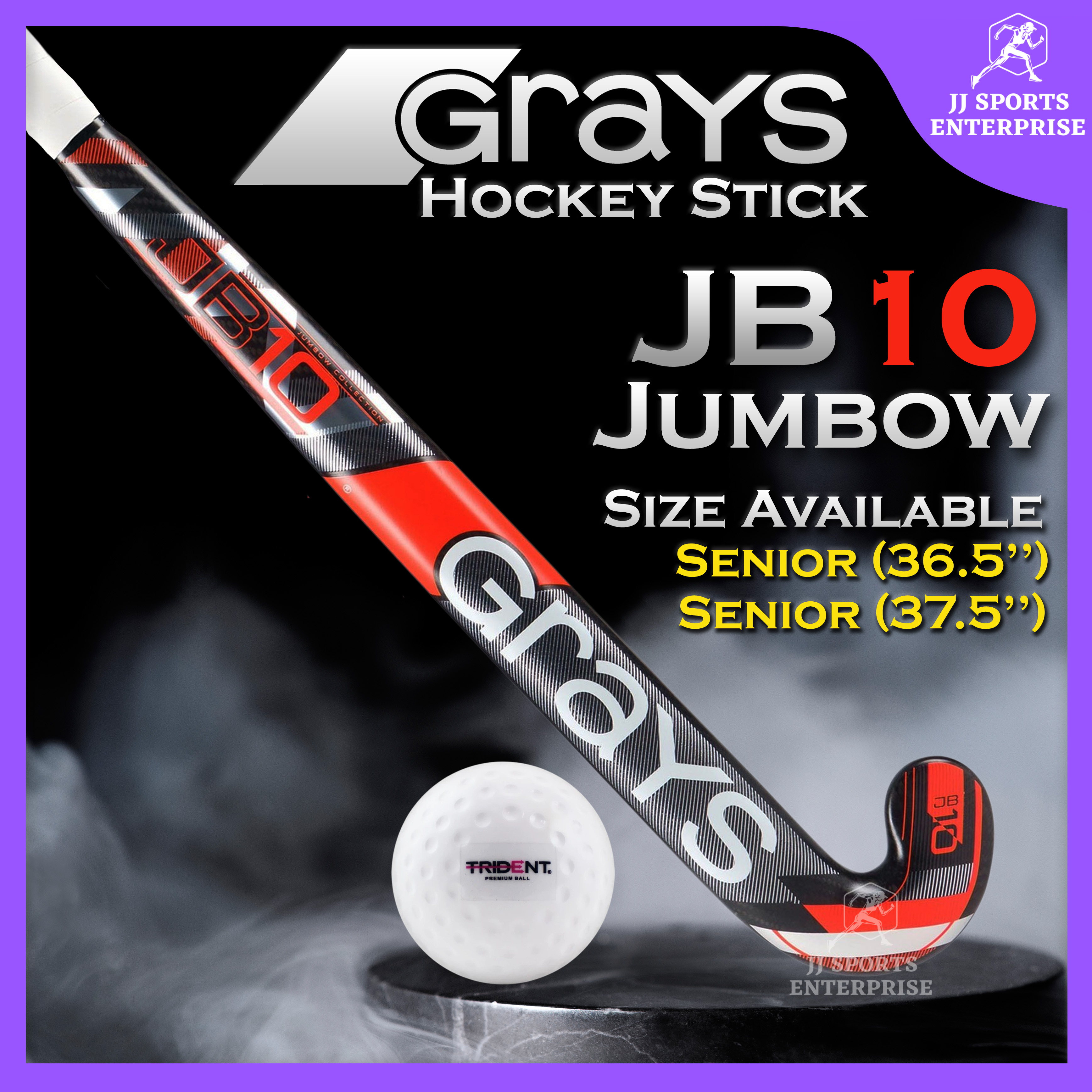 Grays Composite Hockey Stick Jumbow JB10 Grays Kayu Hoki Trident Dimple ...