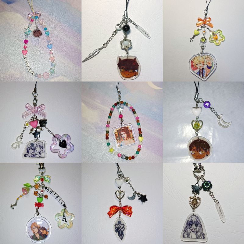 【PuCa】CUSTOMIZE PHONE STRAPS/KEYCHAIN/PHONE CHARMS/ANIME/MANGA/CUTE ...