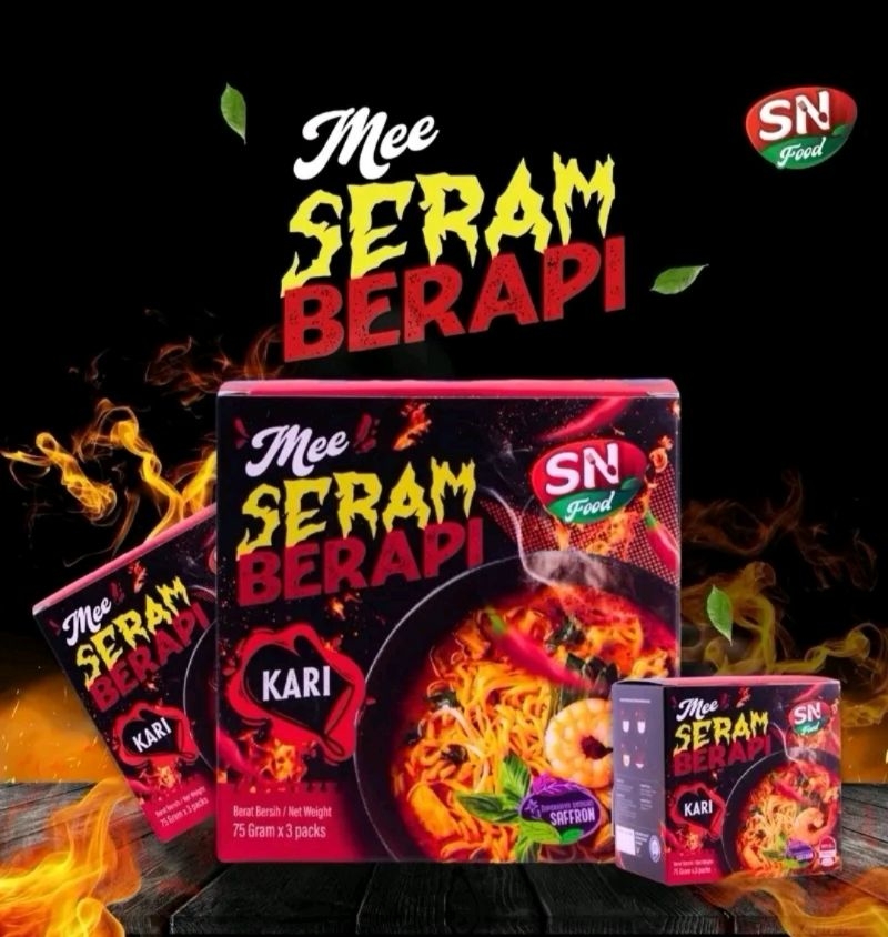 Mee Seram Berapi Kari by SN Food | Shopee Malaysia
