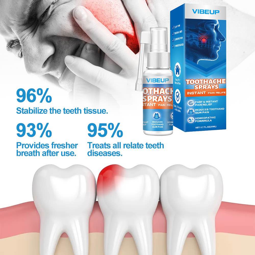 Oral care denture care ubat sakit gigi berlubang toothache spray herbal ...