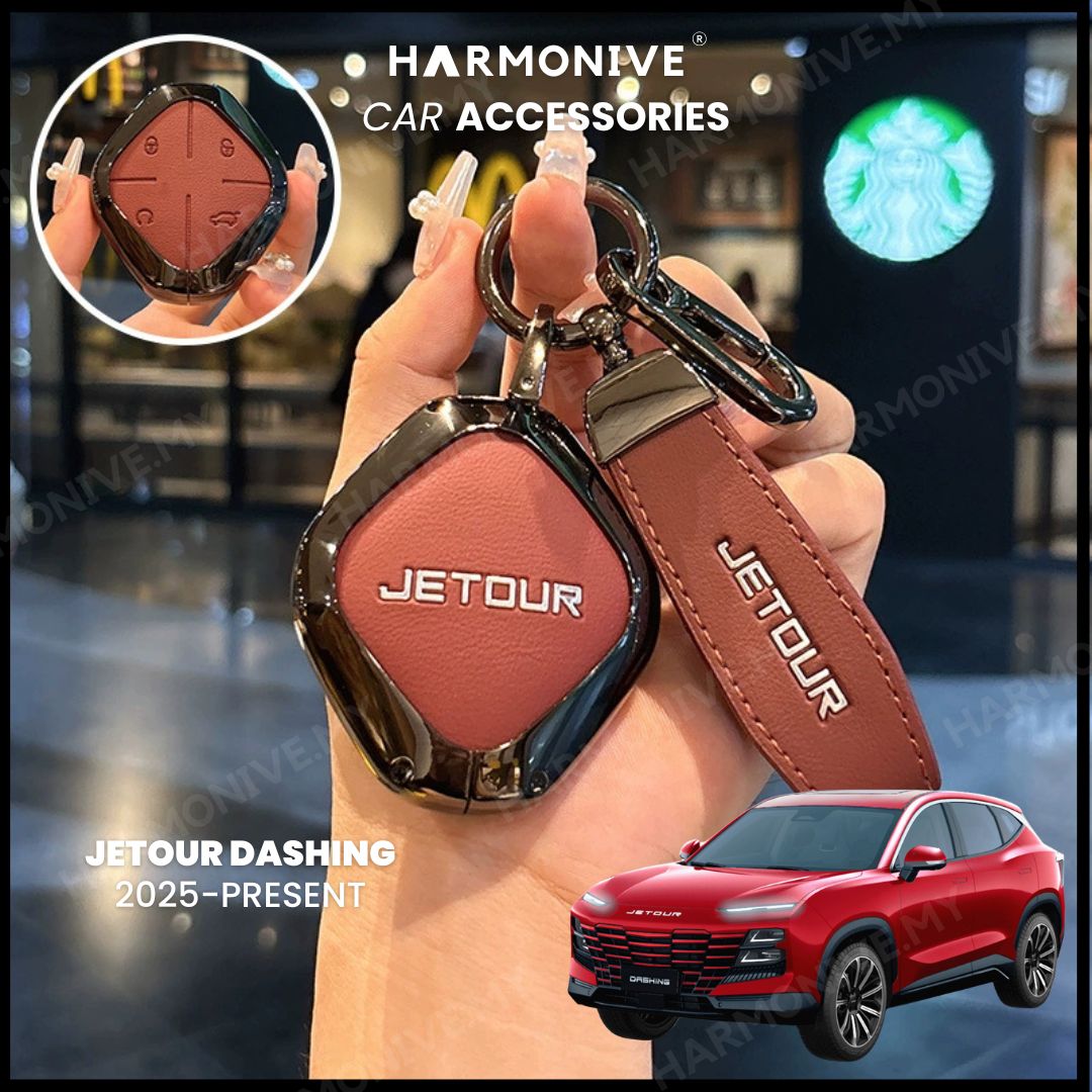 Harmonive Premium Leather Key Fob Cover Jetour Dashing (2025-Present ...