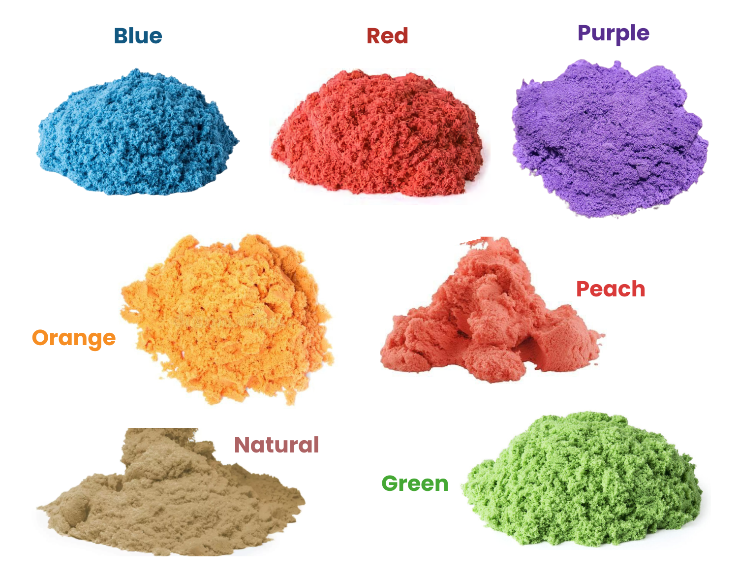 Kinetic Sand Set 1kg / 1.5kg Sensory Molding Toy for Kids Learning ...