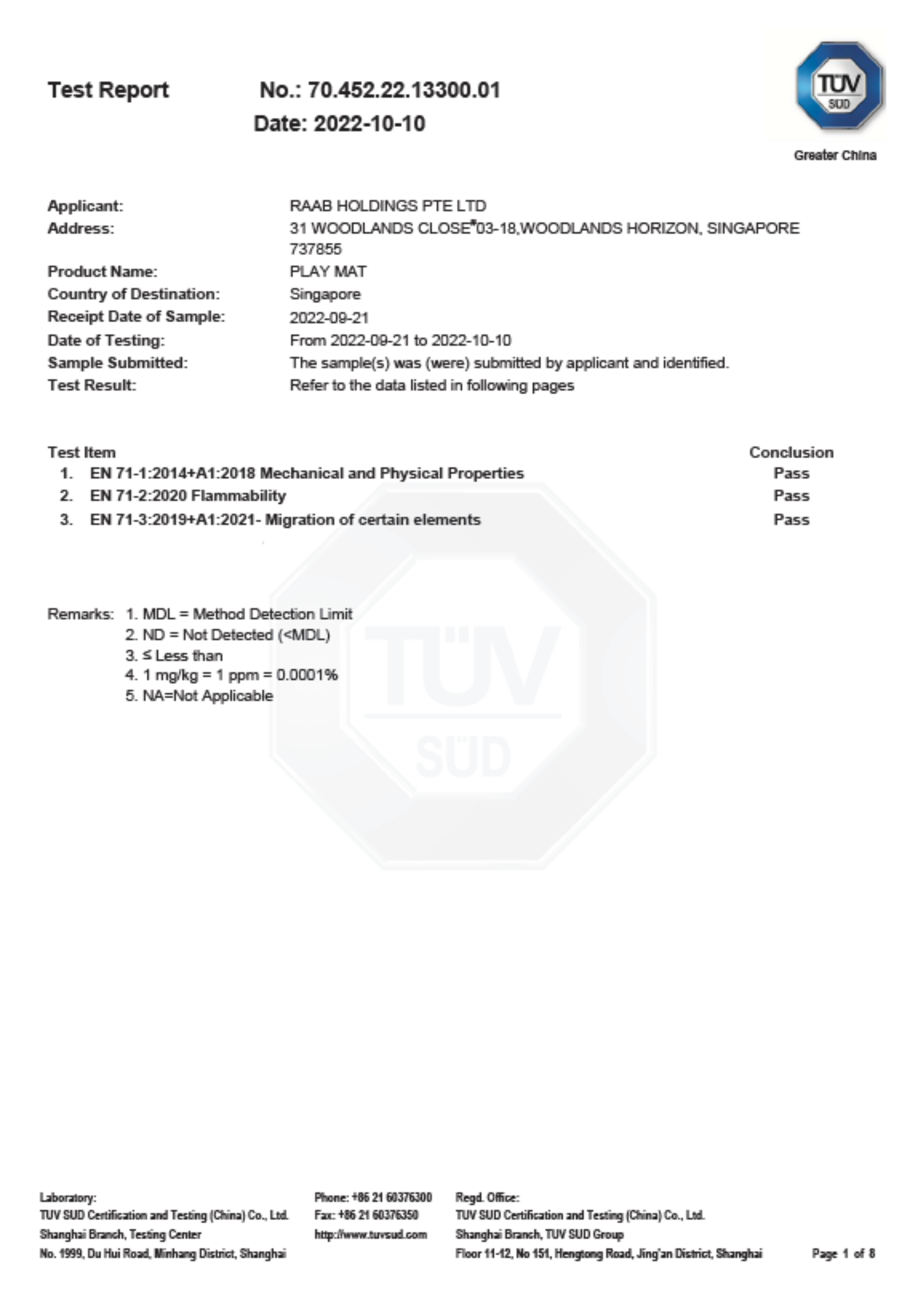 RaaB Family™ 127 x 198 x 4 CM High Density Foldable Vegan PU Leather ...