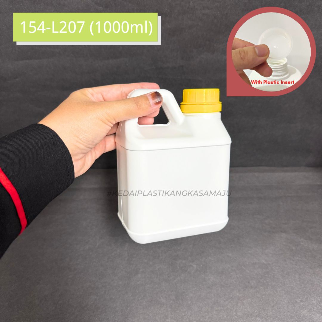【Bundle Pack】250ml & 500ml & 1000ml Industrial Bottle + Insert - HDPE ...