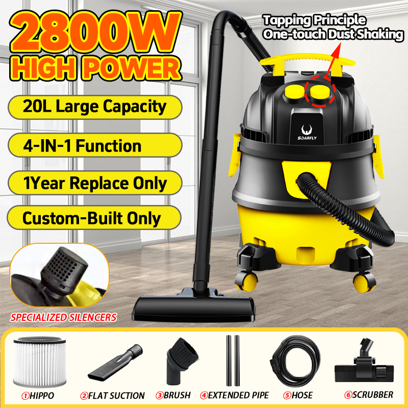 SOARFLY Vacuum cleaner 20 Litre Vacuum Cleaner Vacum 4 IN 1 PRO Vaccum ...