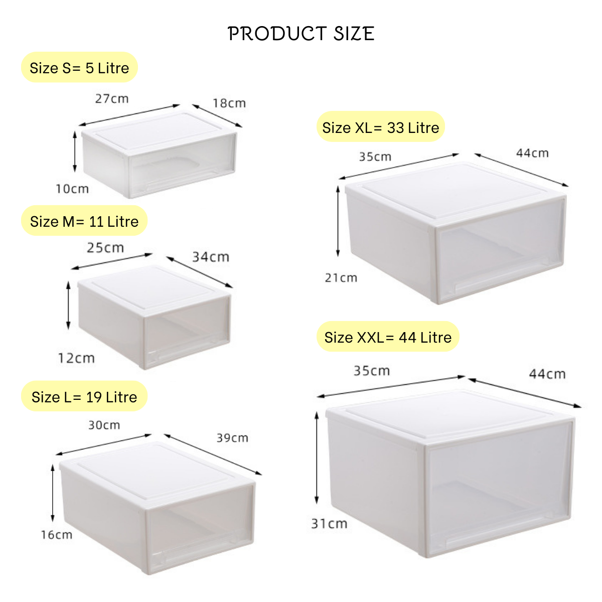 Wardrobe Storage Drawer Organizer Stackable Clothes Organization IKEA ...