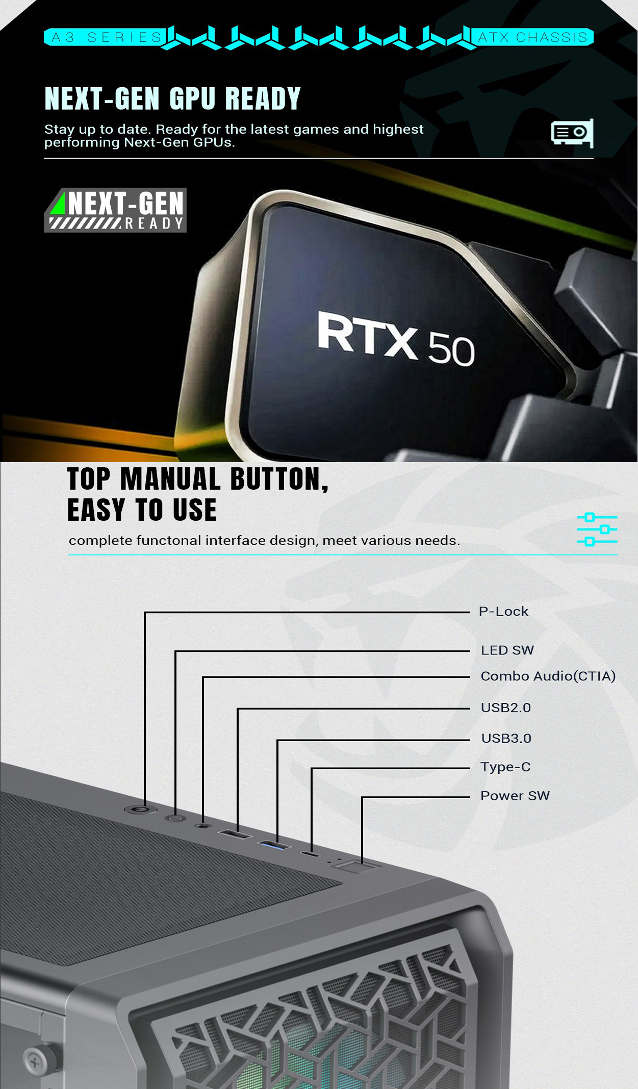 GAMEMAX Forge MB Premium Micro ATX PC Case | Shopee Malaysia